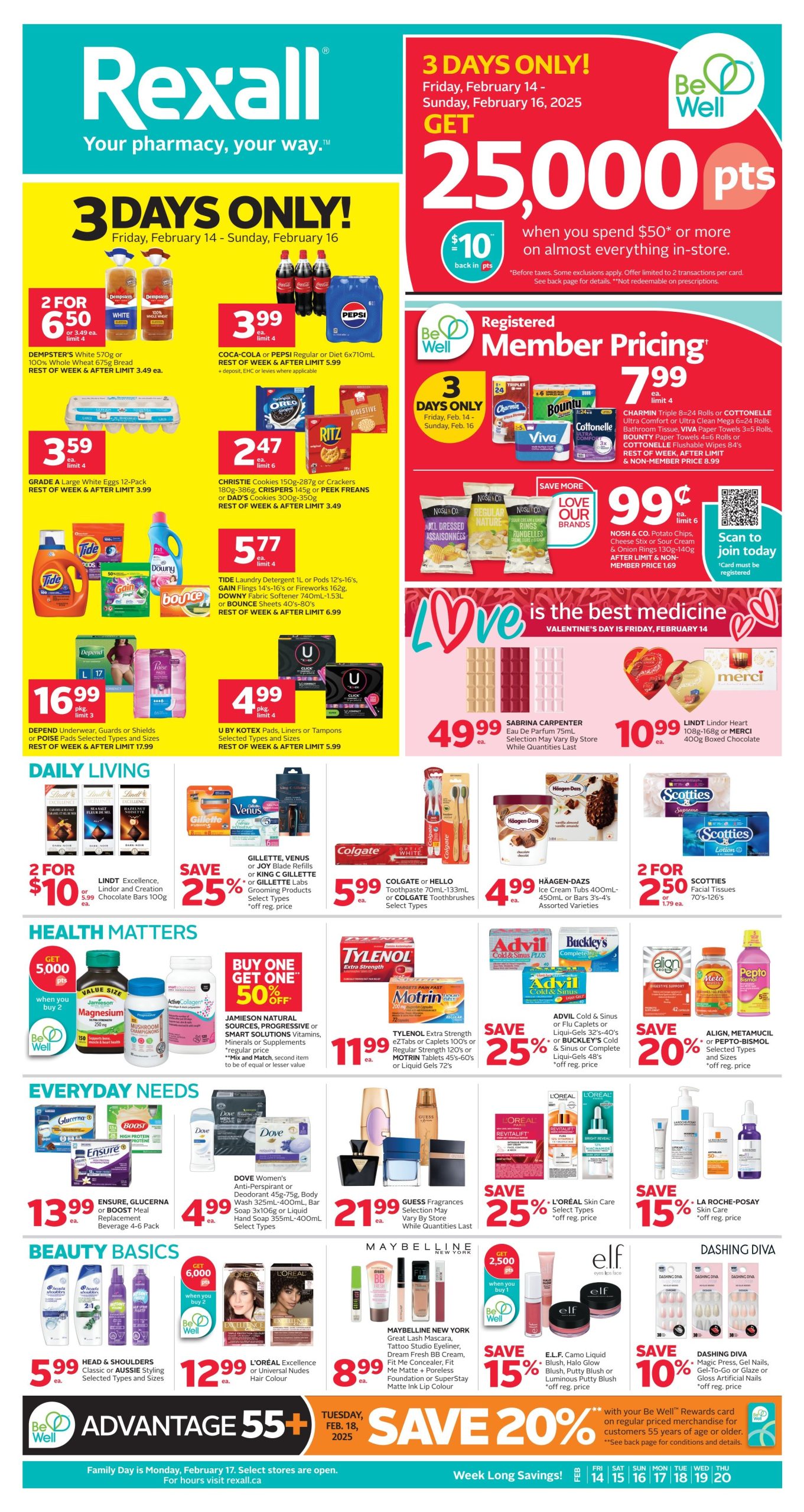 Rexall 超市/药房 本周特价 2月14日-2月20日2025 - 大温本周特价